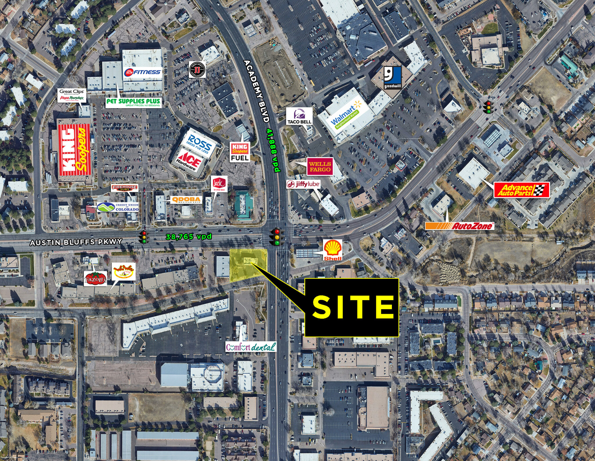 Austin Bluffs Restaurant - Crosbie Real Estate Group